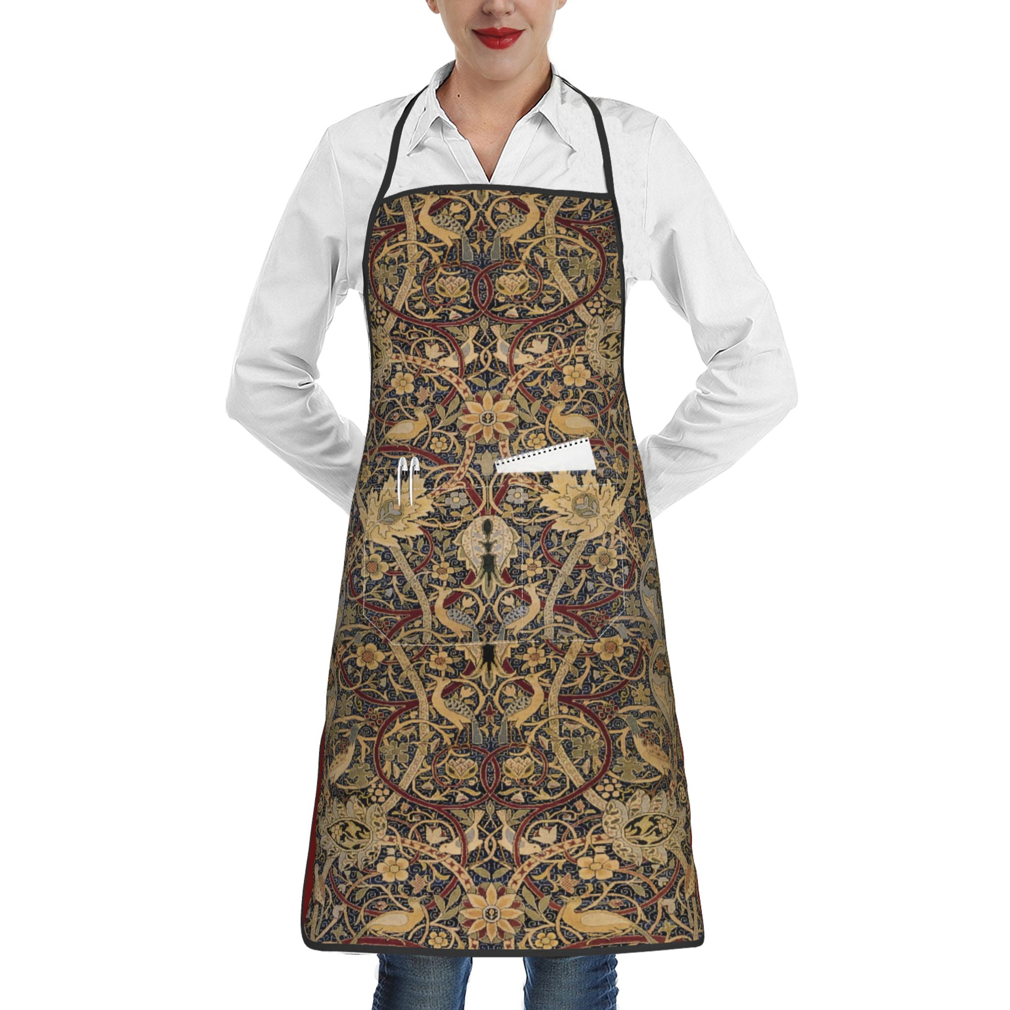 Cooking Apron William Morris Pre Raphaelite Exquisite Kitchen Apron For ...
