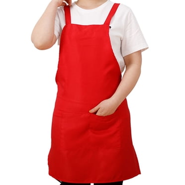 DALIX Cobbler Apron, Double Sided, Two Pockets, Adjustable Straps, Navy ...