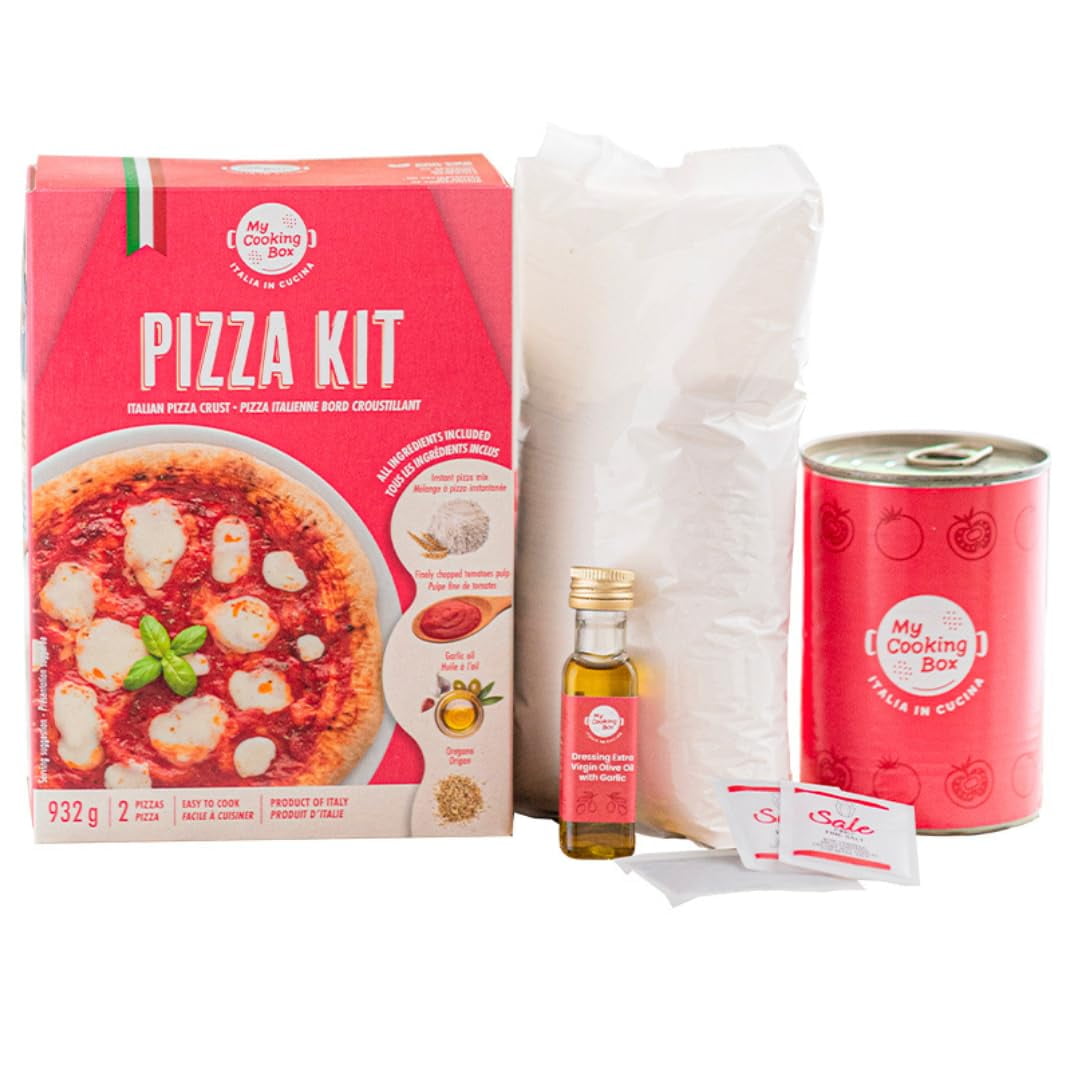 My Cooking Box Pizza BDF32 dough kit - Products Italian Pizza Crust ...