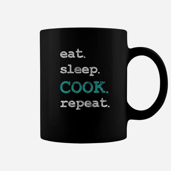 Cooking Chief Eat Sleep Repeat Coffee Mug - Walmart.com