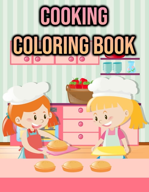 Cook Book Coloring Pages
