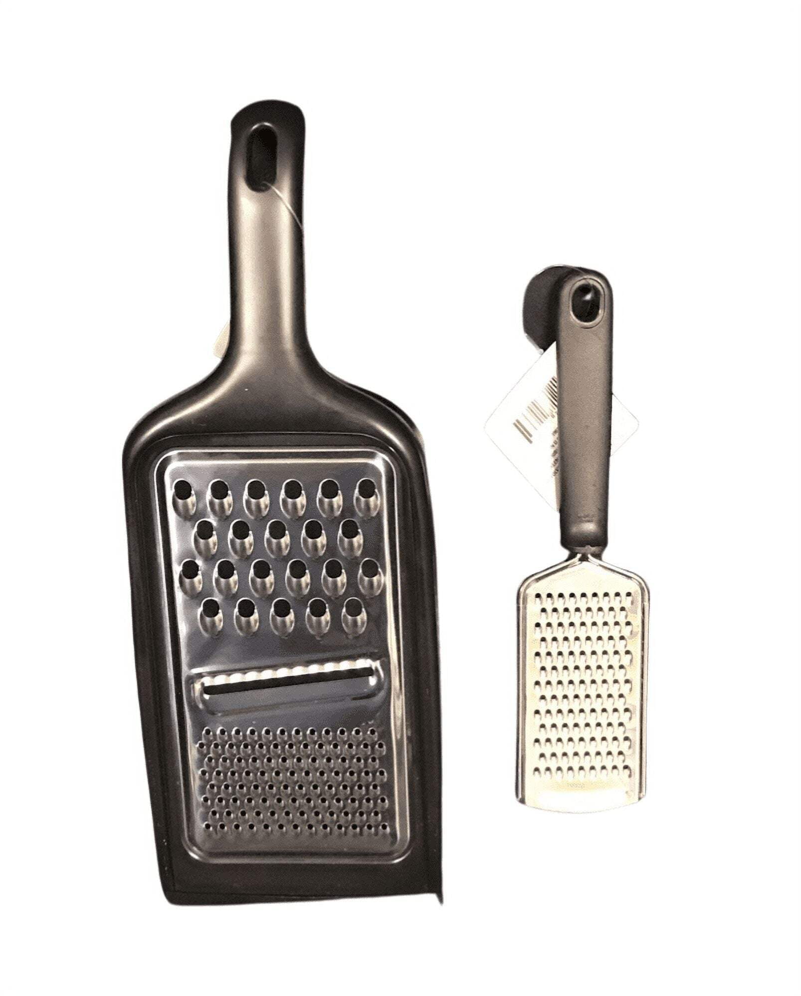Cooking Concepts 3-in-1 Hand Held Graters Stainless-Steel Graters with ...