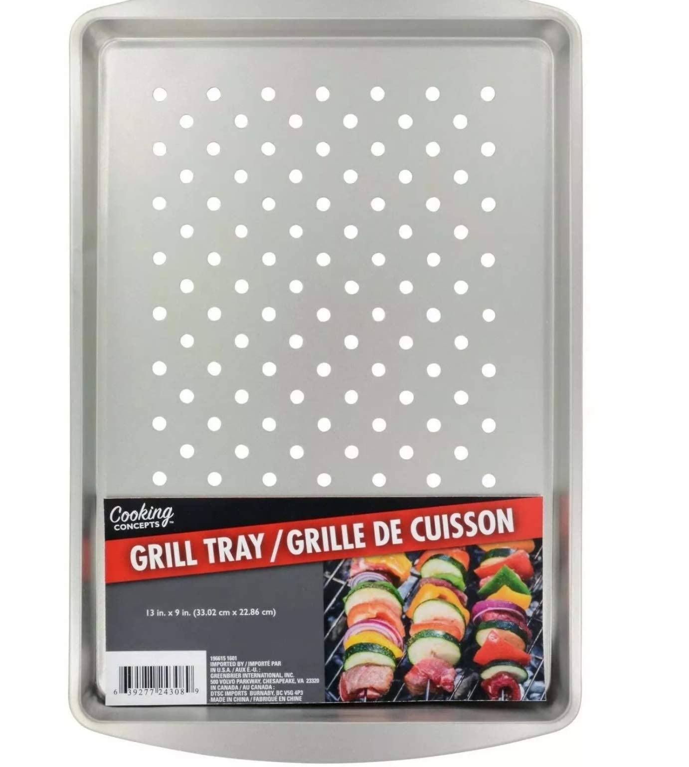 Cooking Concepts Grill Tray for BBQ - Walmart.com