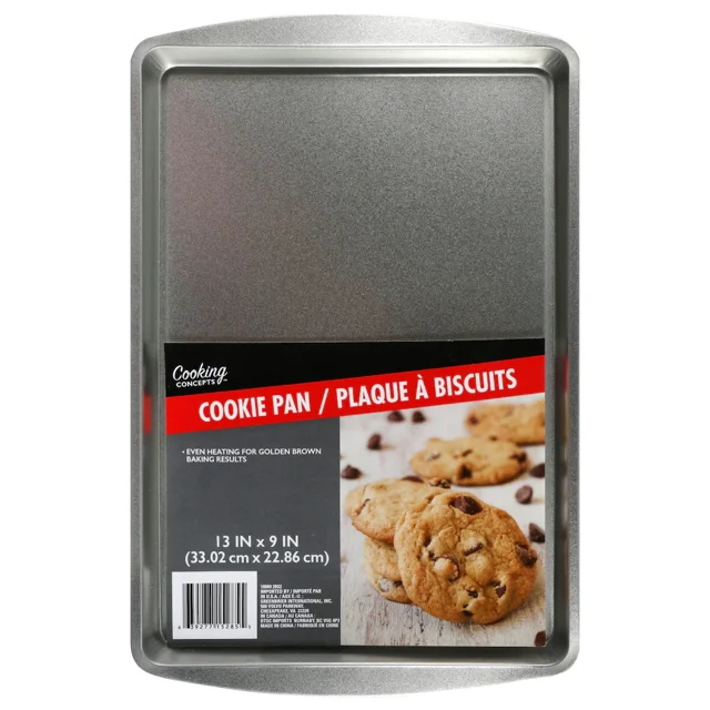 Cooking Concepts Steel Cookie Pans, 9x13-in. (2 pack) - Walmart ...
