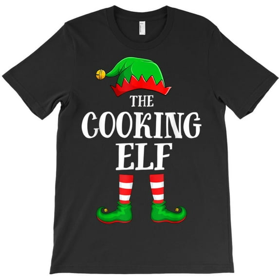 Cooking Fairy Funny Matching Family Group Christmas Holiday Graphic T ...