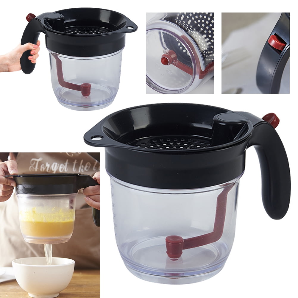 Cooking Fat Separator with Bottom Release Gravy Grease Separator ...