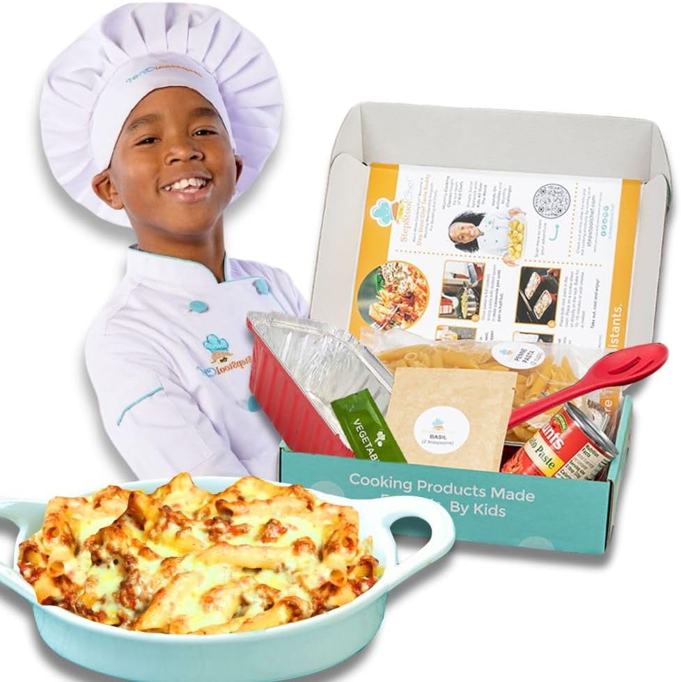 Cooking Kits for Kids - Double Layer Pasta Bake | DIY Real Cooking Set ...