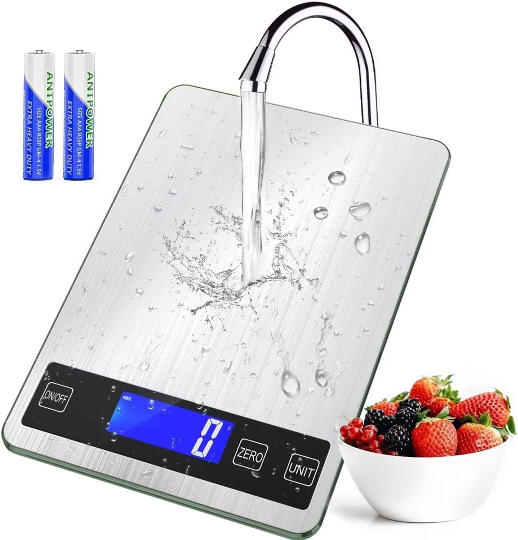 Cooking Master' 22lb Digital Kitchen Scale,Food Scale Measures in Grams ...