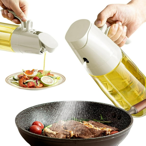 Cooking Oil Sprayer, Glass Oil Dispenser for Kitchen, Salad, Grilling ...