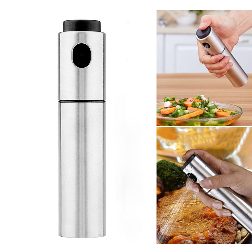 Cooking Oil Sprayer, Olive Oil Dispenser, 100ml Glass Bottle, Easy ...