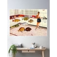 Cooking School Poster Wall Art Modern Wall Decor For Living Room ...