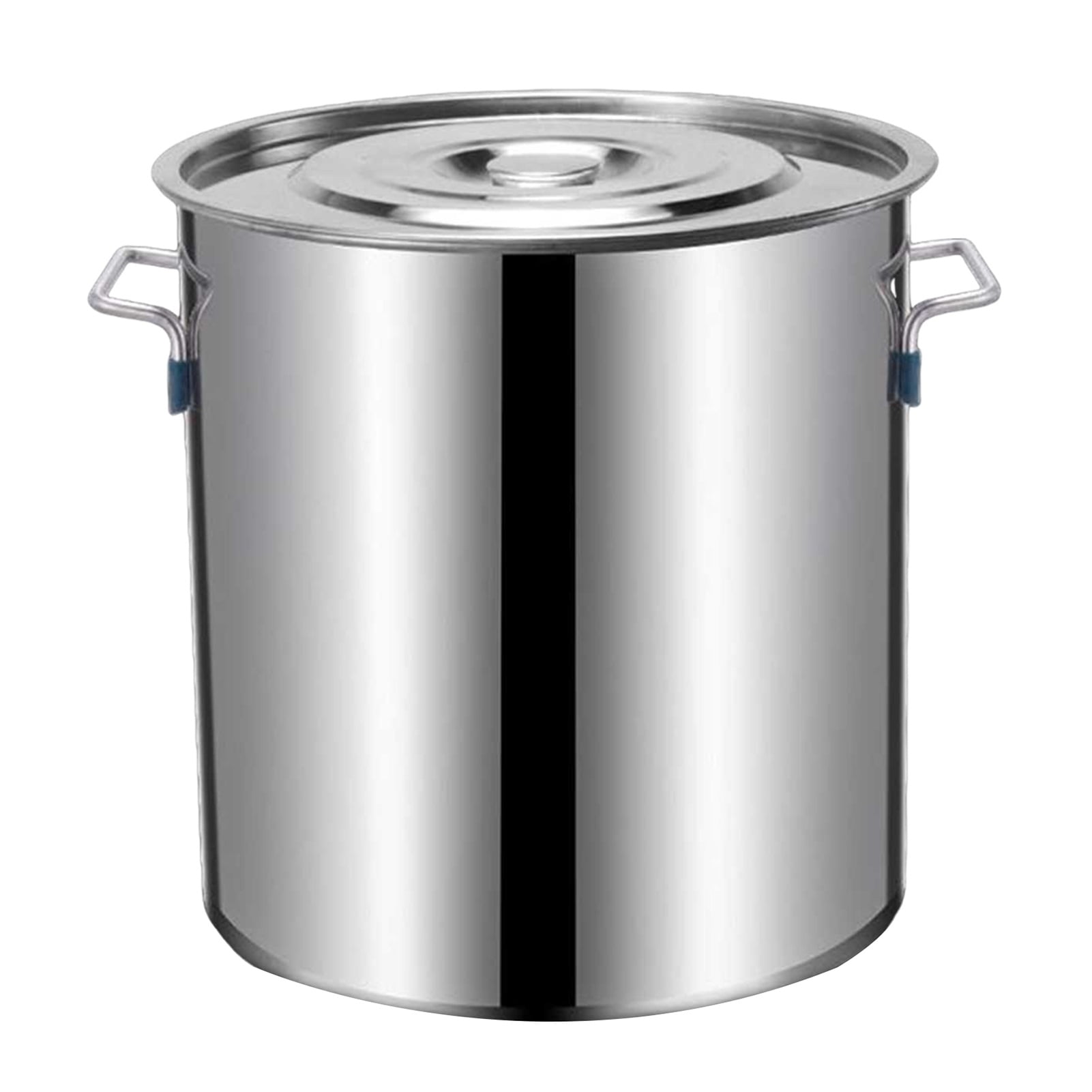 Cooking Soup Pot, Stainless Steel Stockpot Deep Cooking Pot with Lid ...
