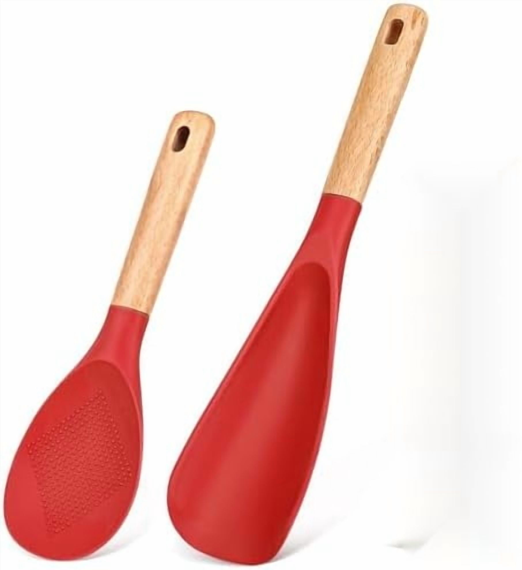 Cooking Spoon and Rice Scooper for Nonstick Cookwares, Great for ...
