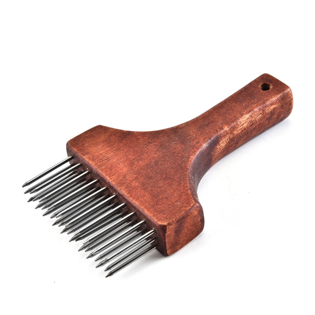 REOFLYUP Steak Accessories Professional Meat Tenderizer Needle Wood ...