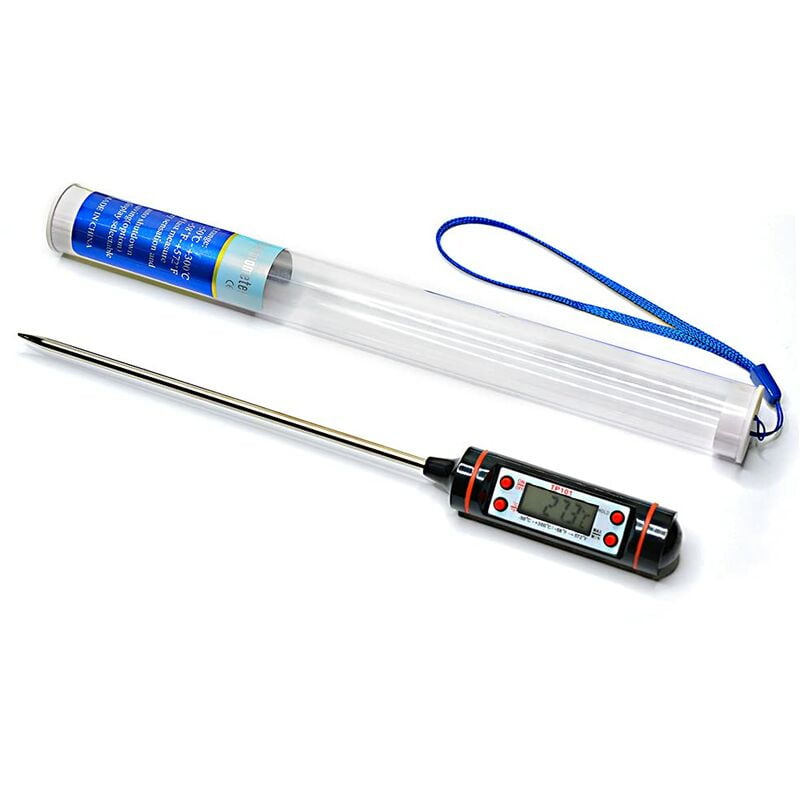 Cooking Thermometer, Digital Kitchen Thermometer, 5s Instant Read, LCD ...