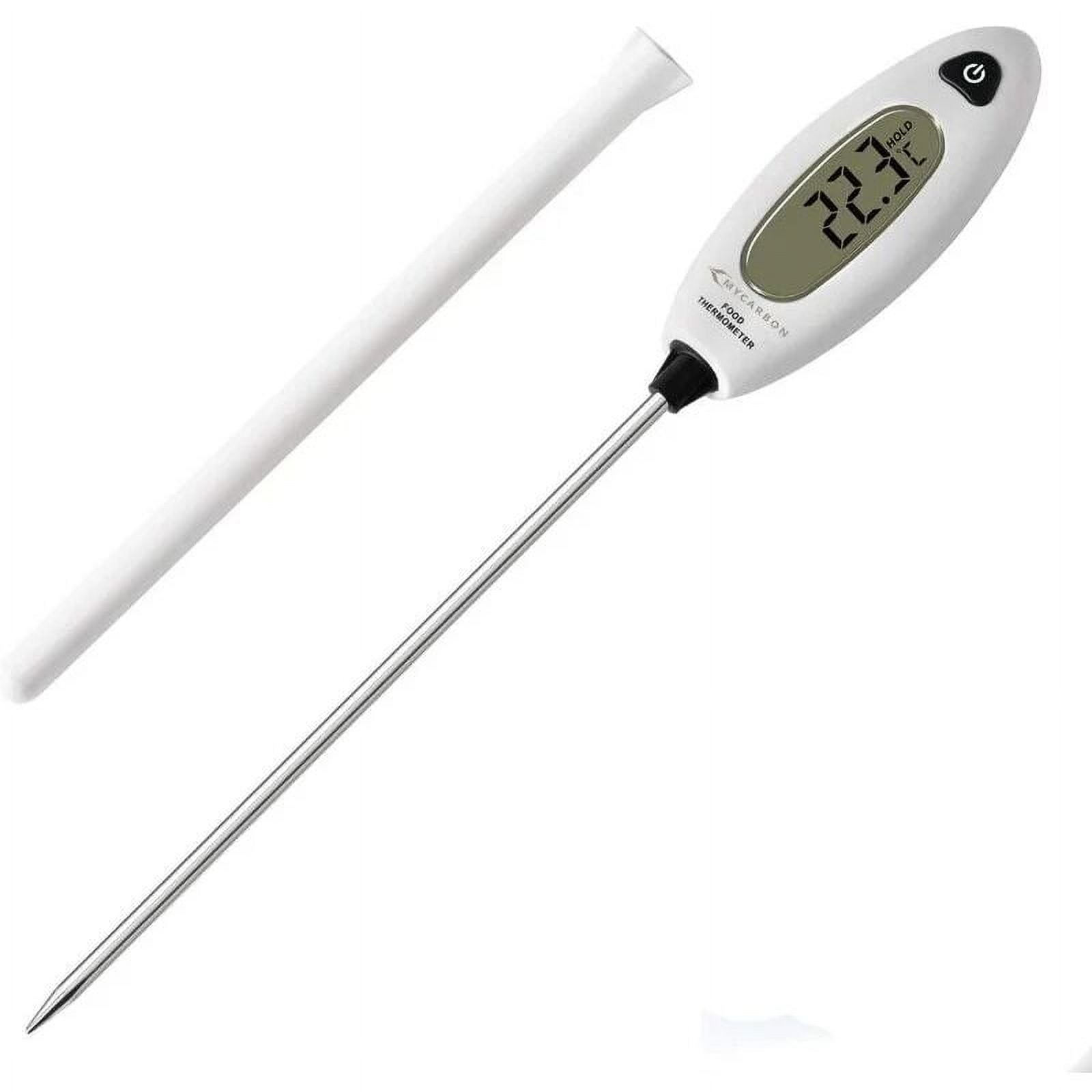 Cooking Thermometer Long Temperature Probe Digital Kitchen Thermometer ...