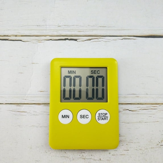 Cooking Timer LCD Digital Screen Clock Kitchen Countdown Timer ...