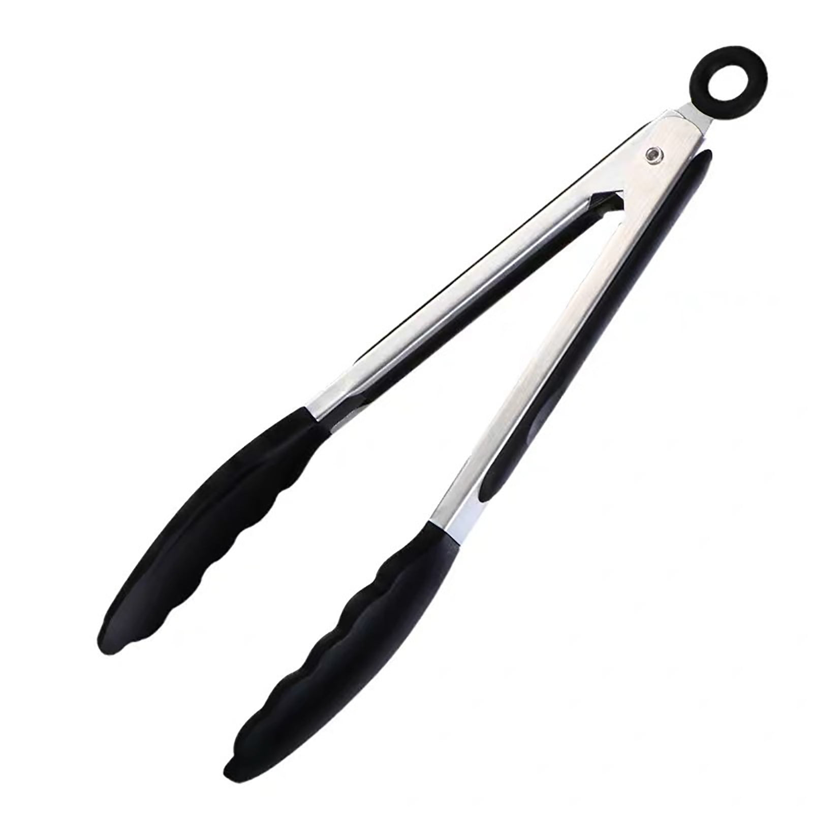 Cooking Tongs For Nonstick, Tongs For Cooking Silicone 7 Inch, Grilling ...