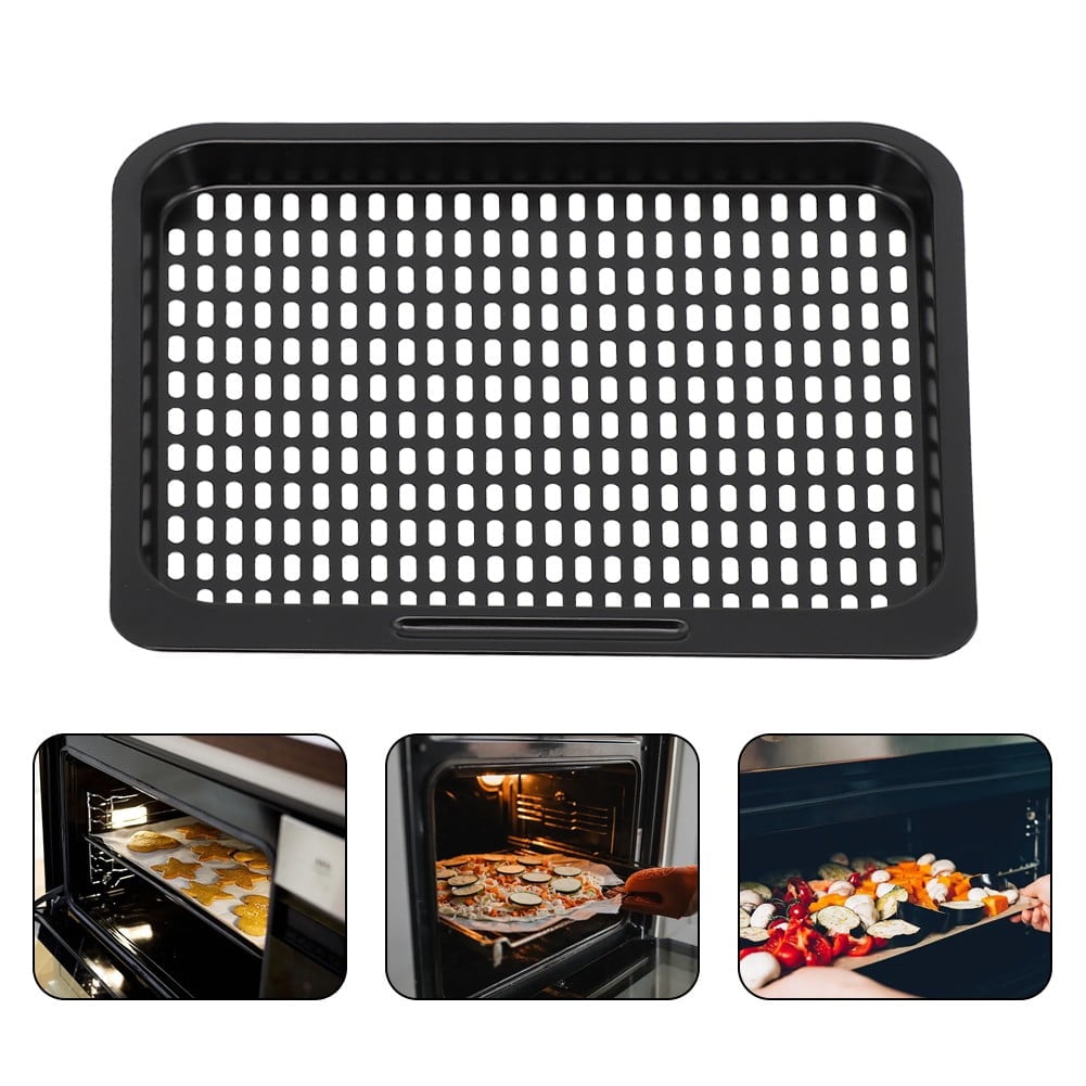 Cooking Tray Home Supplies Detachable Mesh Rack Carbon Steel Air Fryer ...