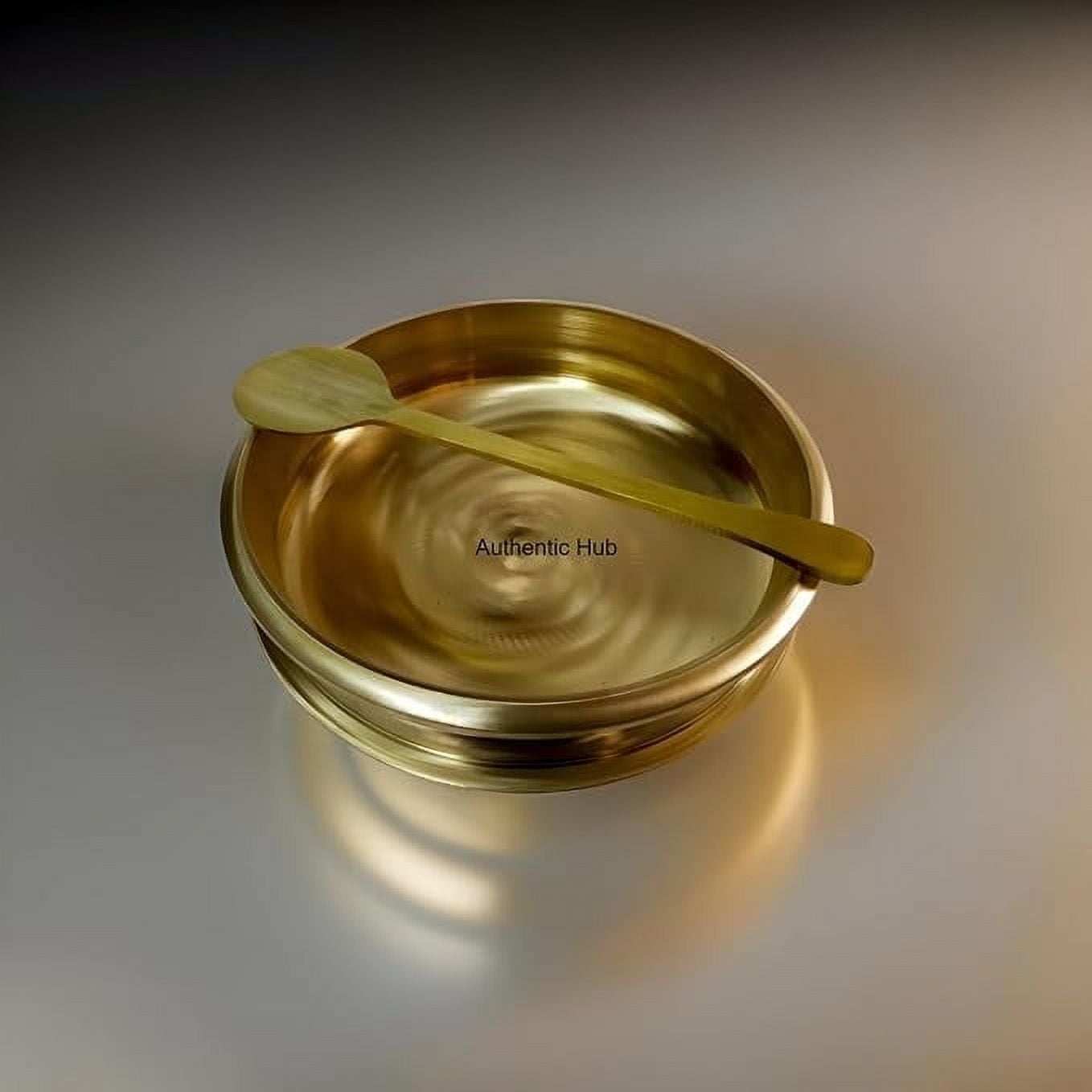 Cooking Uruli, Cooking Pot, Serving Bowl, 9 Inch Urli Bowl with Spatula ...