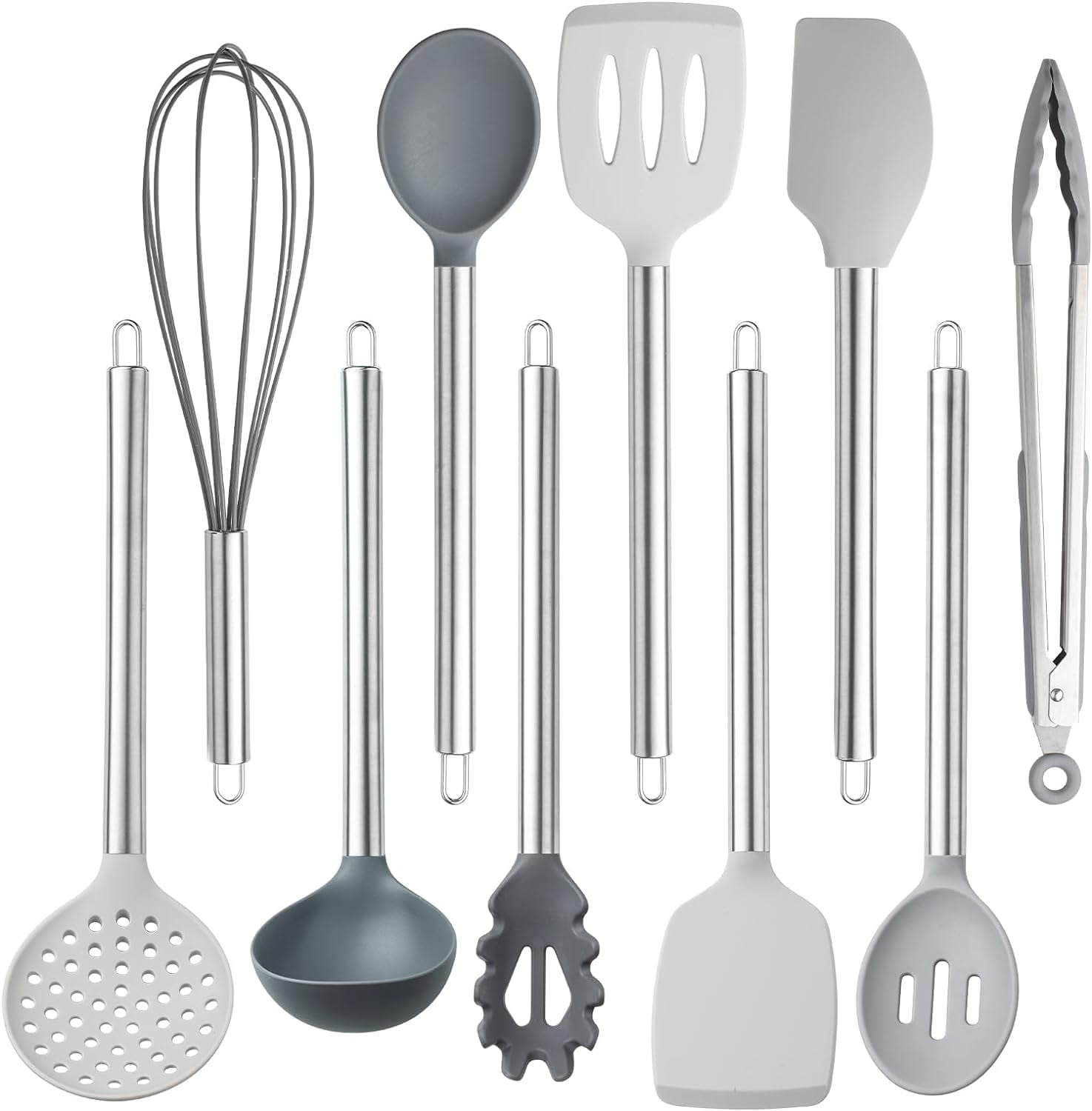 COOK WITH COLOR 10-Pc Cooking Utensils Set Kitchen Gadgets & Essentials ...