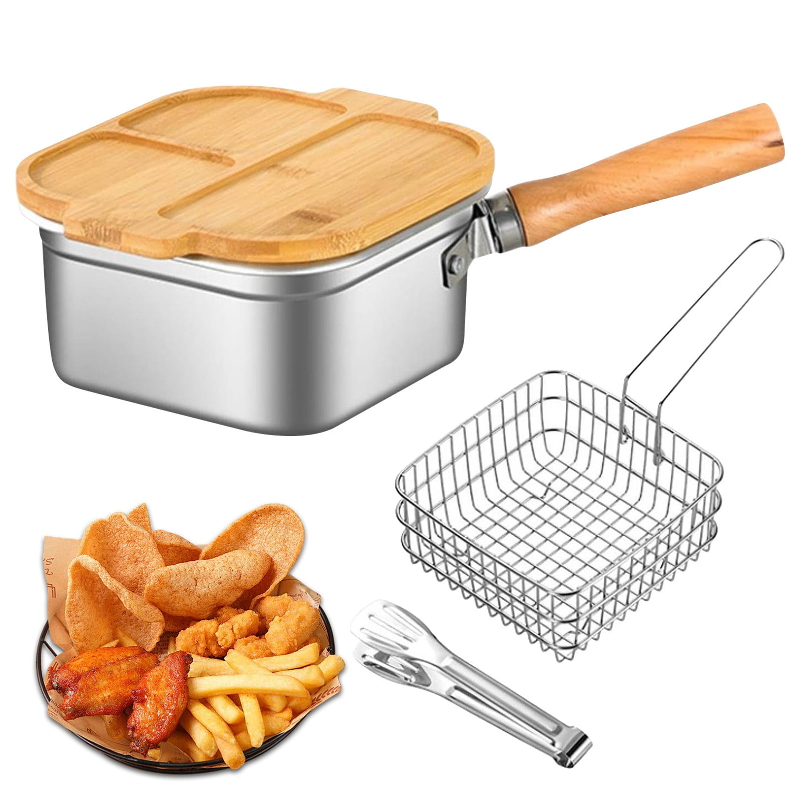 Cooking Utensils Miayilima Cooking Utensils Small Deep Fryer Pot ...