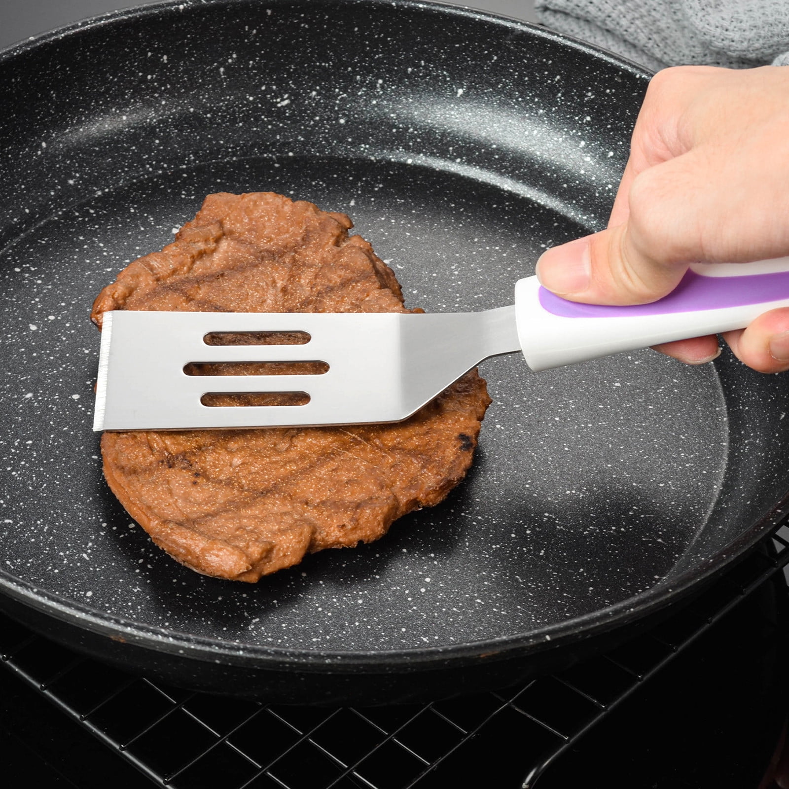 Cooking Utensils Pampered Mini Chef Serving Spatula Turner for Flipping and Serving Pancakes ...