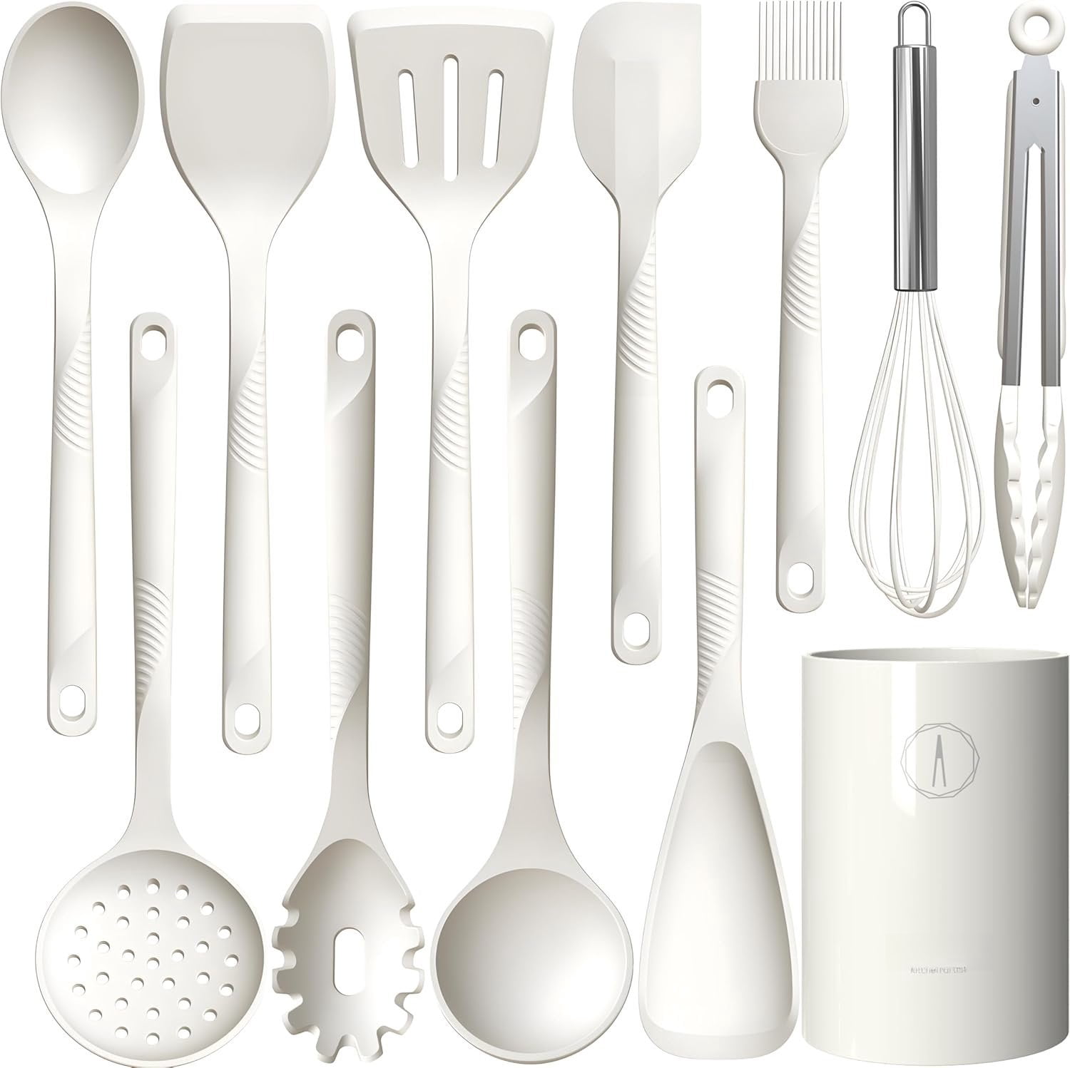 Cooking Utensils Set - 600?F , Nonstick Kitchen Utensil Set with ...