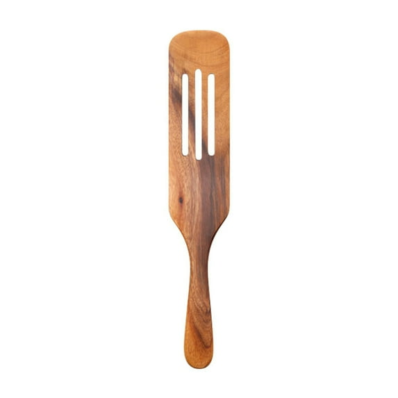 Cooking Utensils,Wood European Long Handle Spatula Teak Wood Kitchen ...