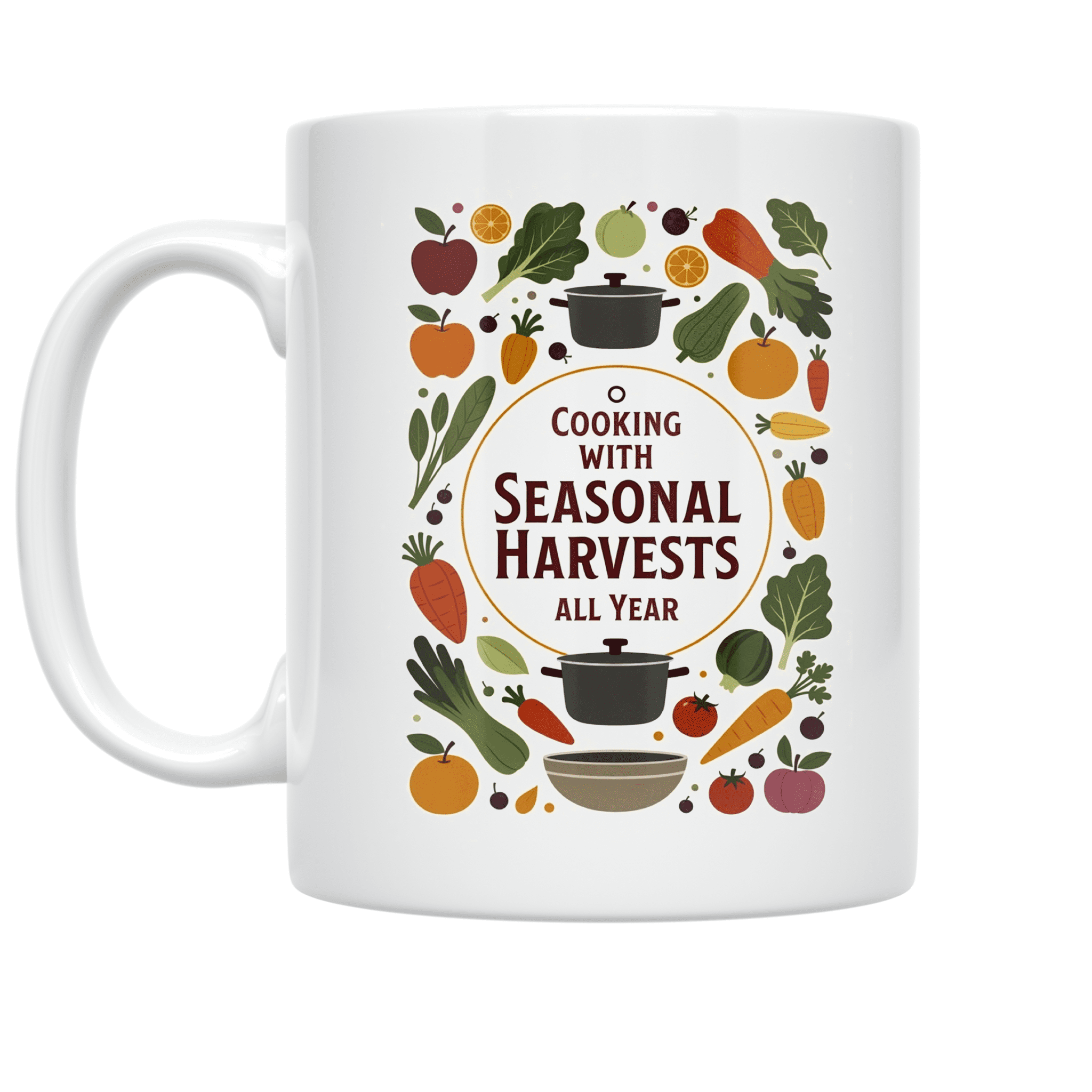 Cooking With Seasonal Harvests All Year - Culinary Enthusiast - 11 oz ...