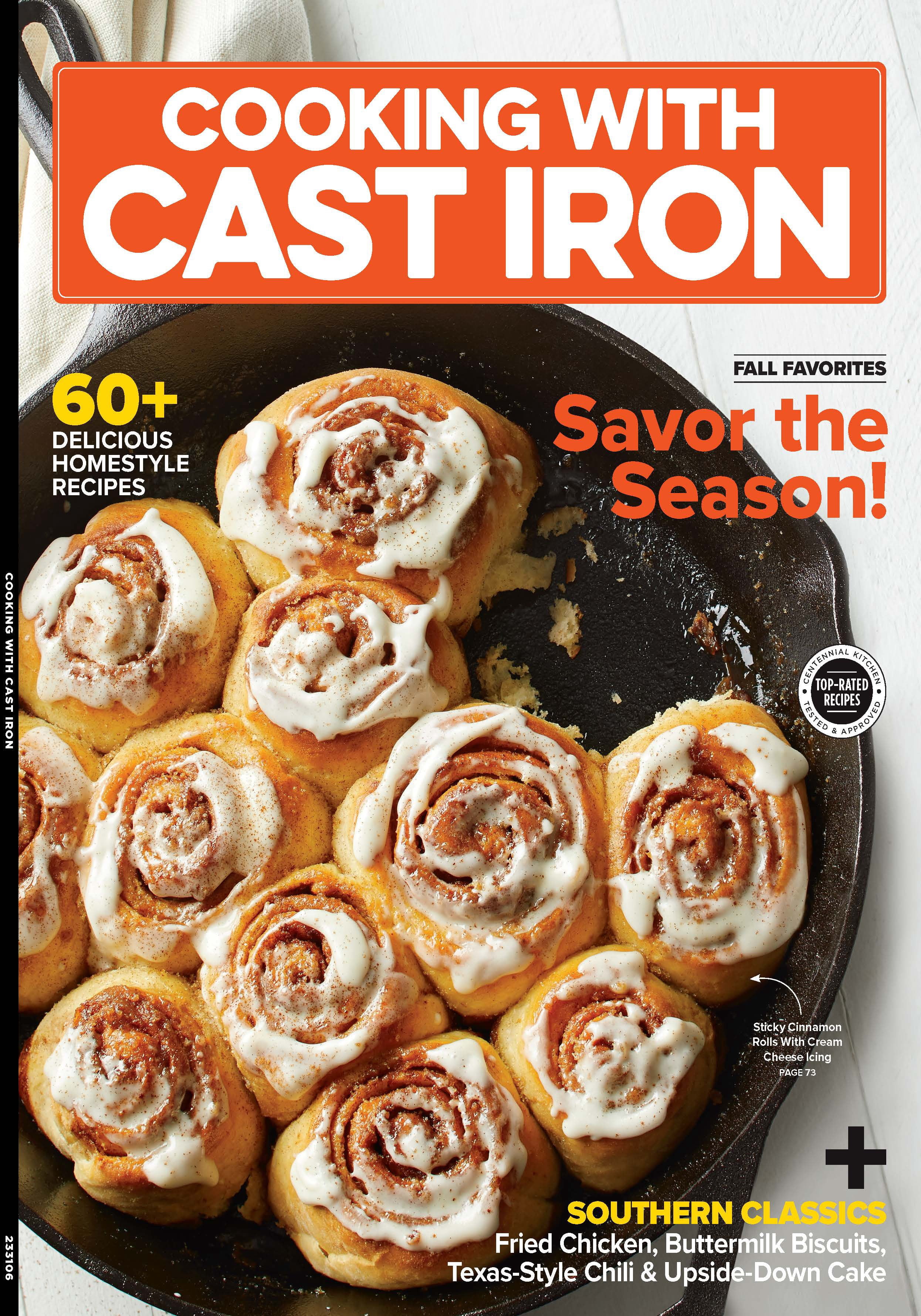 Cooking with Cast Iron - Savor the Season, 60+ Delicious Homestyle ...