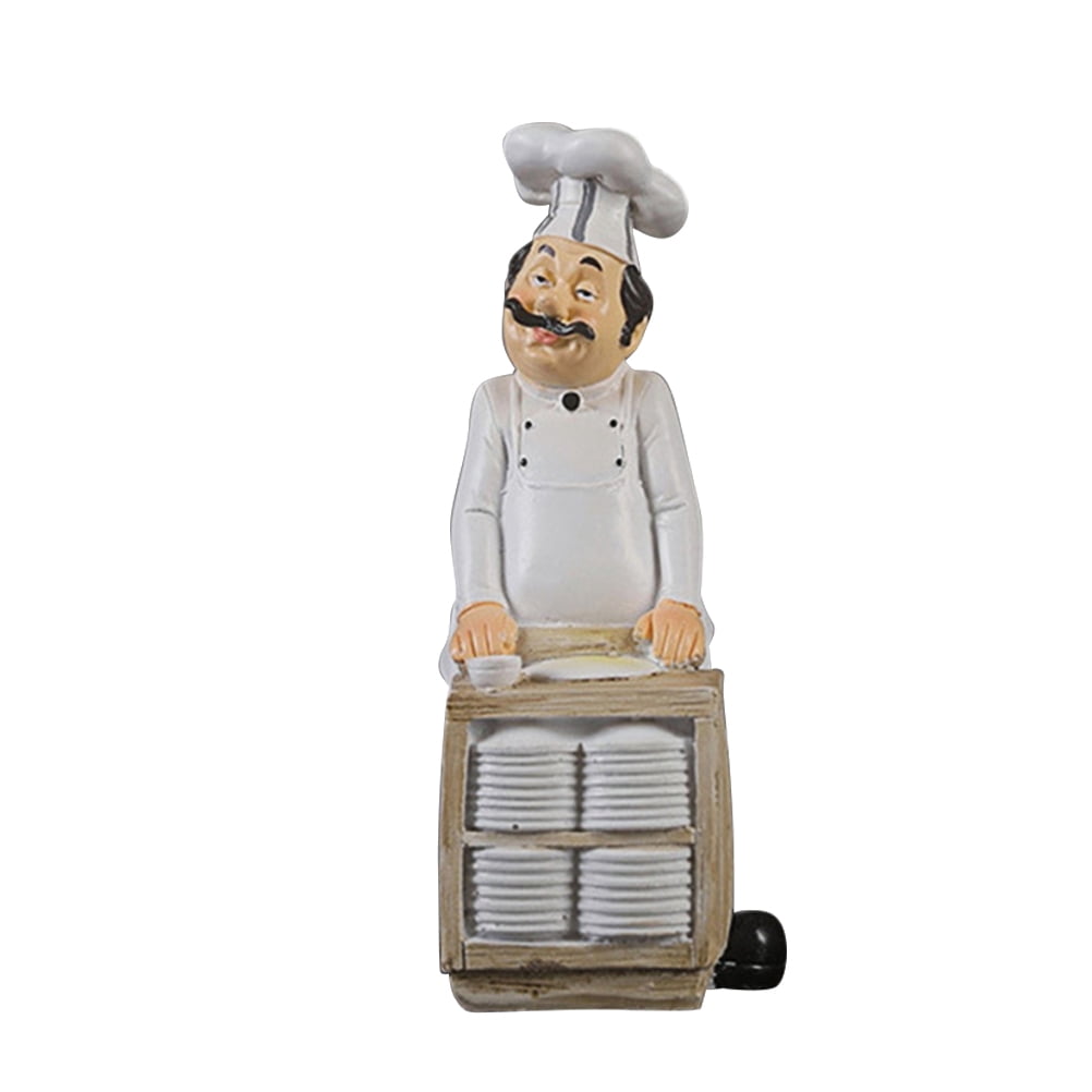 Cooks Characters Figurines Delicate Sculpture Resin Figure Statue Home ...