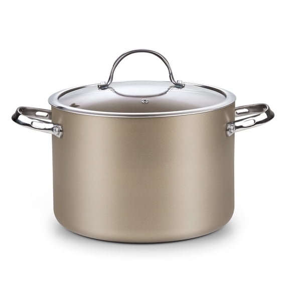 Calphalon Classic Nonstick 8-Quart Hard Anodized Stock Pot with Lid ...