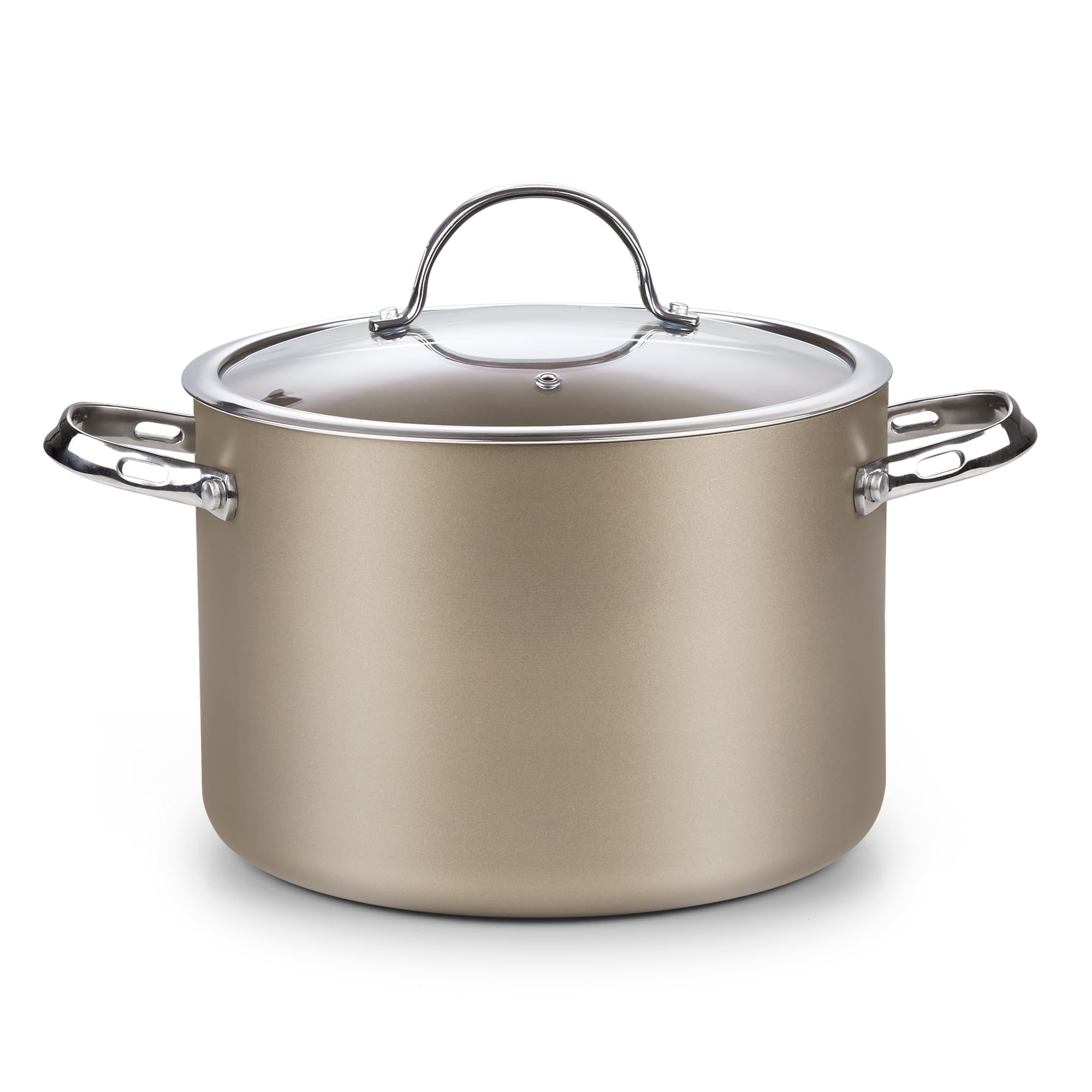 Cooks Standard Hard Anodized Ceramic Nonstick 8-Quart Stock pot with ...