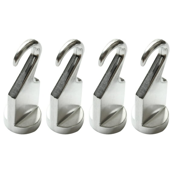 Cooks Standard Heavy Duty Pot and Pan Hooks, Solid Cast Aluminum, 4 ...