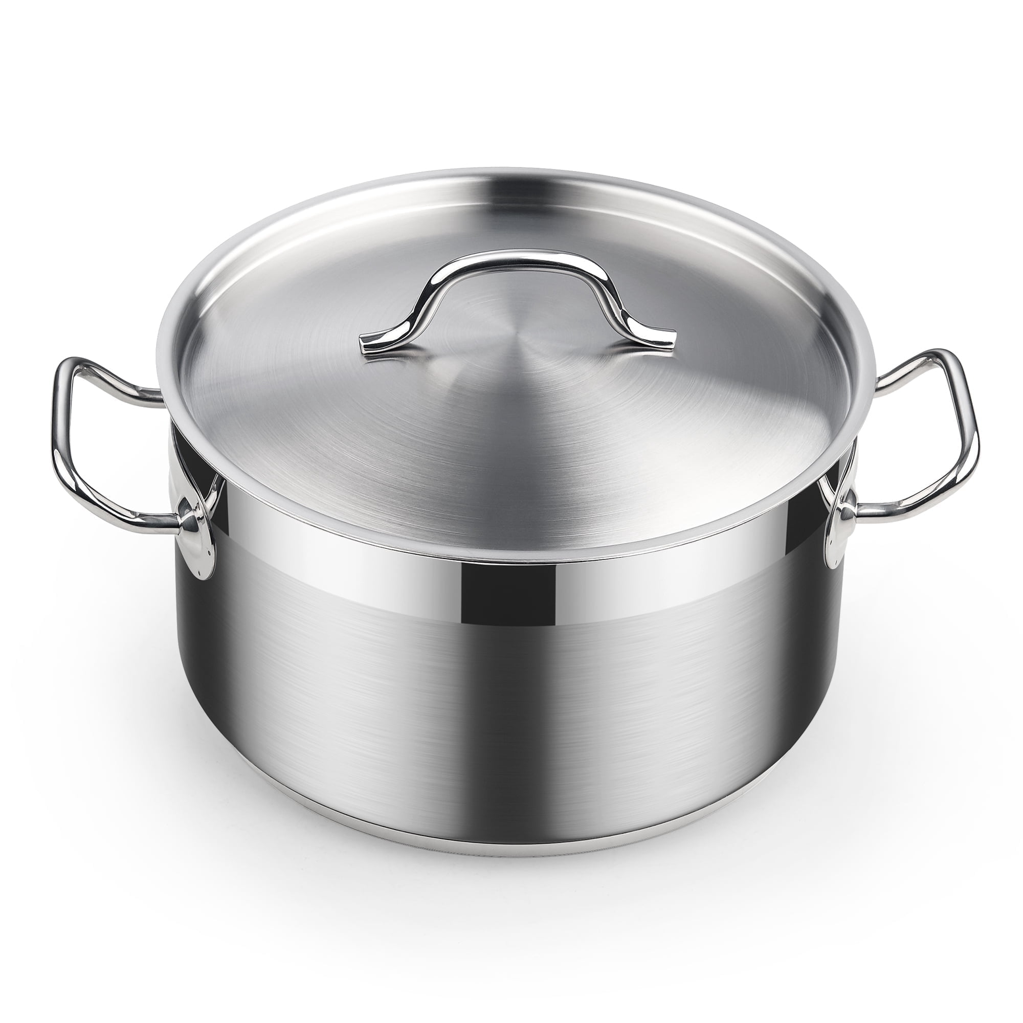 Cooks Standard 6-Qt Stainless Steel Dutch Oven Pot with Lid, Compatible ...