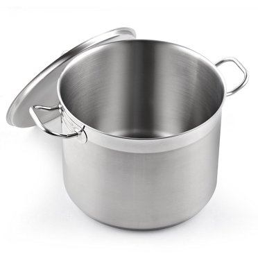 Mosiee Stock Pot Extra Large Capacity Soup Pot 201 Stainless Steel Pot ...