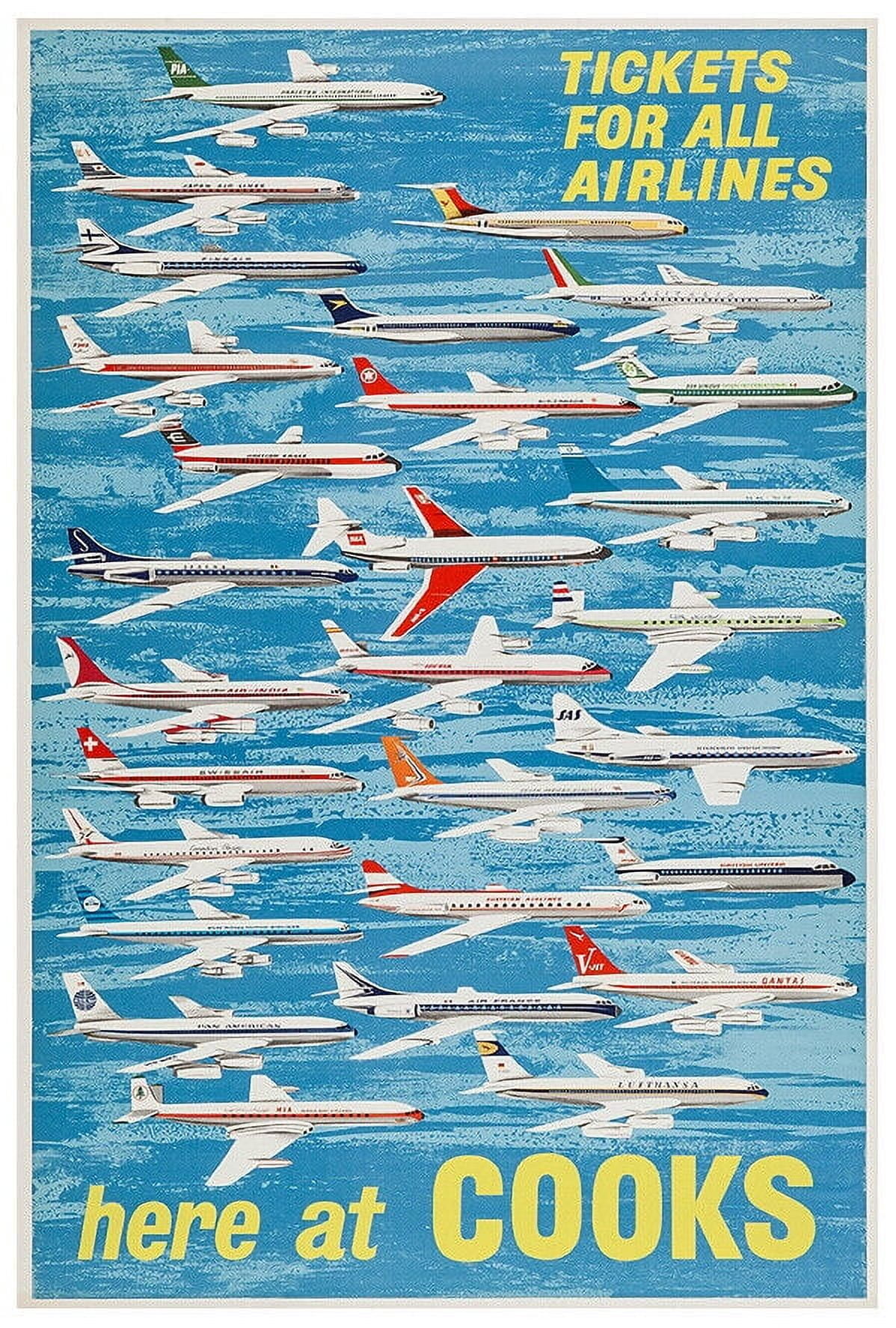 Cooks Travel Group - Airline Advertisement - Version #2 - Vintage ...