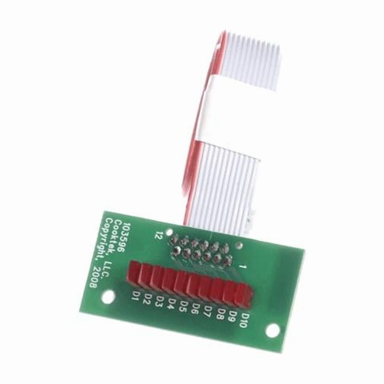 Cooktek 301467 Genuine OEM Display Board - 18 in. with Ribbon Cable, 10 ...