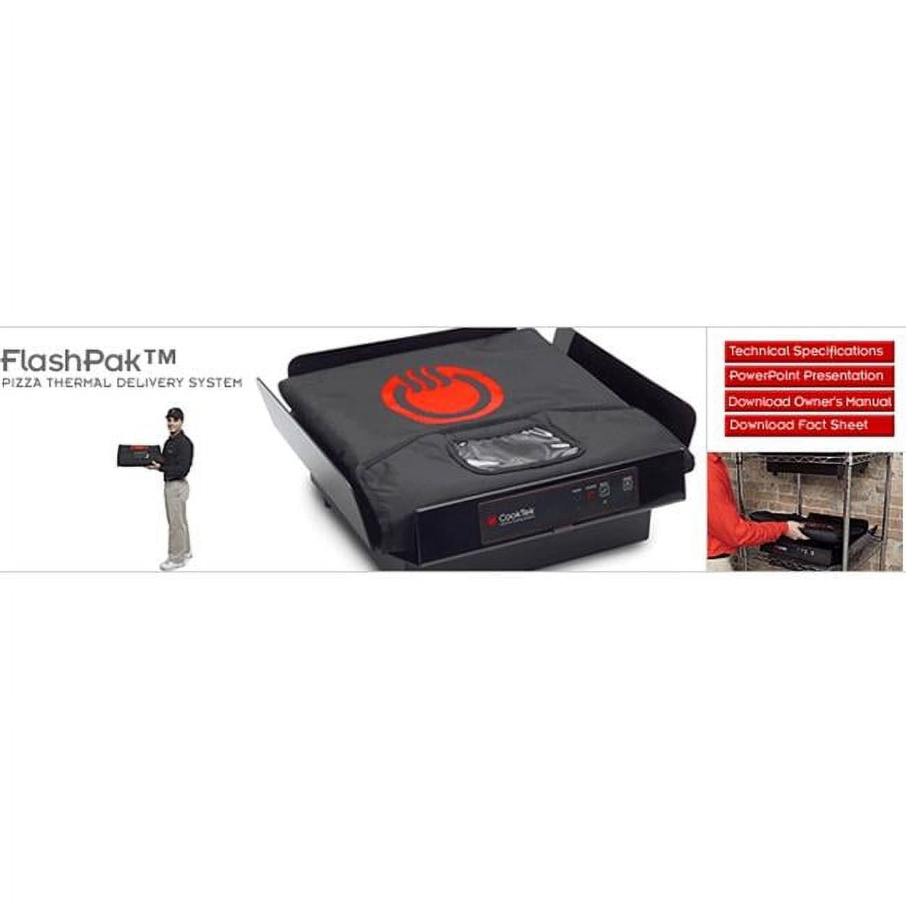 Cooktek Magnawave PFPD001 Pizza FlashPak Disc Heated Delivery System ...