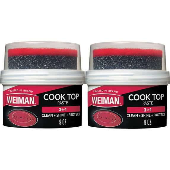 Cooktop Cleaner Paste, Easily Remove Burned-On Food, Grease and ...