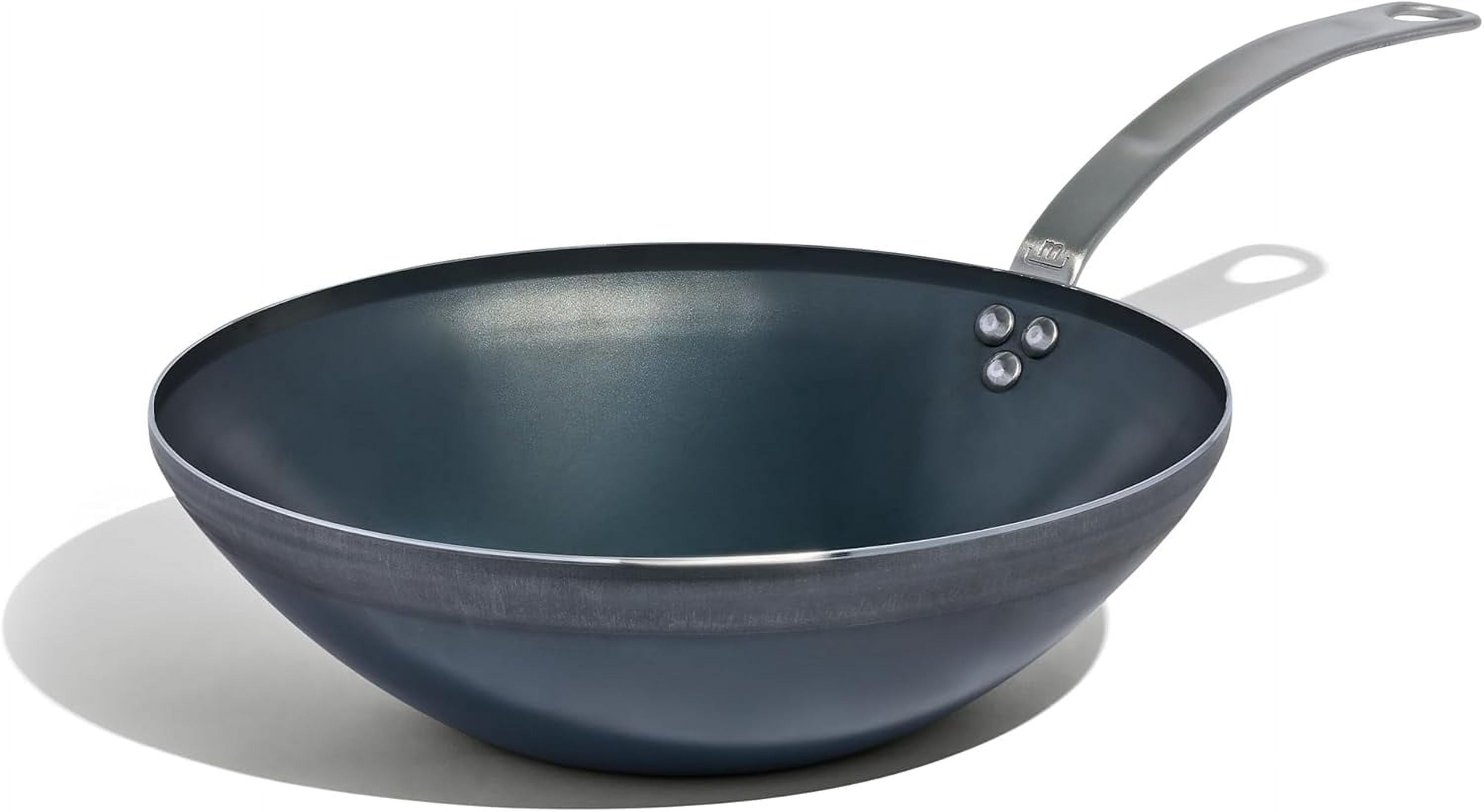 Cookware - 12" Blue Carbon Steel Wok - (Like Cast Iron, but Better ...