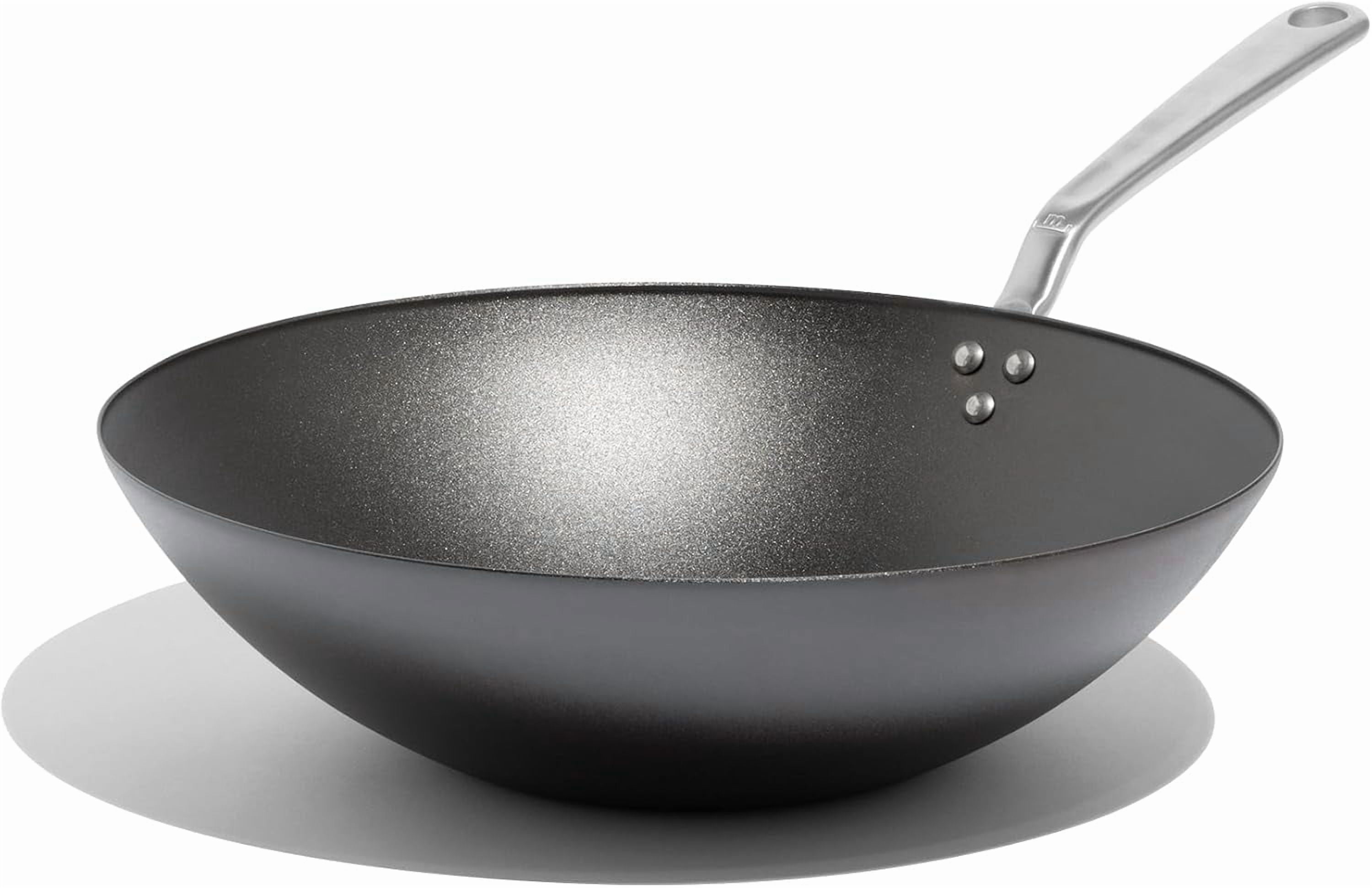 Cookware - 13" Seasoned Carbon Steel Wok - (Like Cast Iron, but Better ...