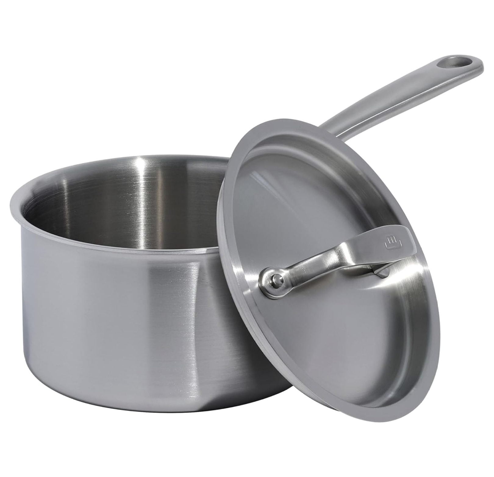 Cookware - 2 Quart Stainless Steel Saucepan with Lid - 5 Ply Stainless ...