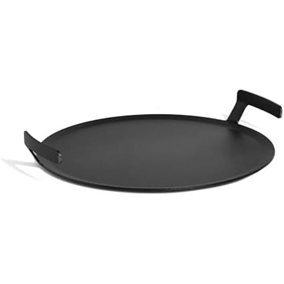 Cookware - Seasoned 17" Round Carbon Steel Griddle - (Like Cast Iron ...