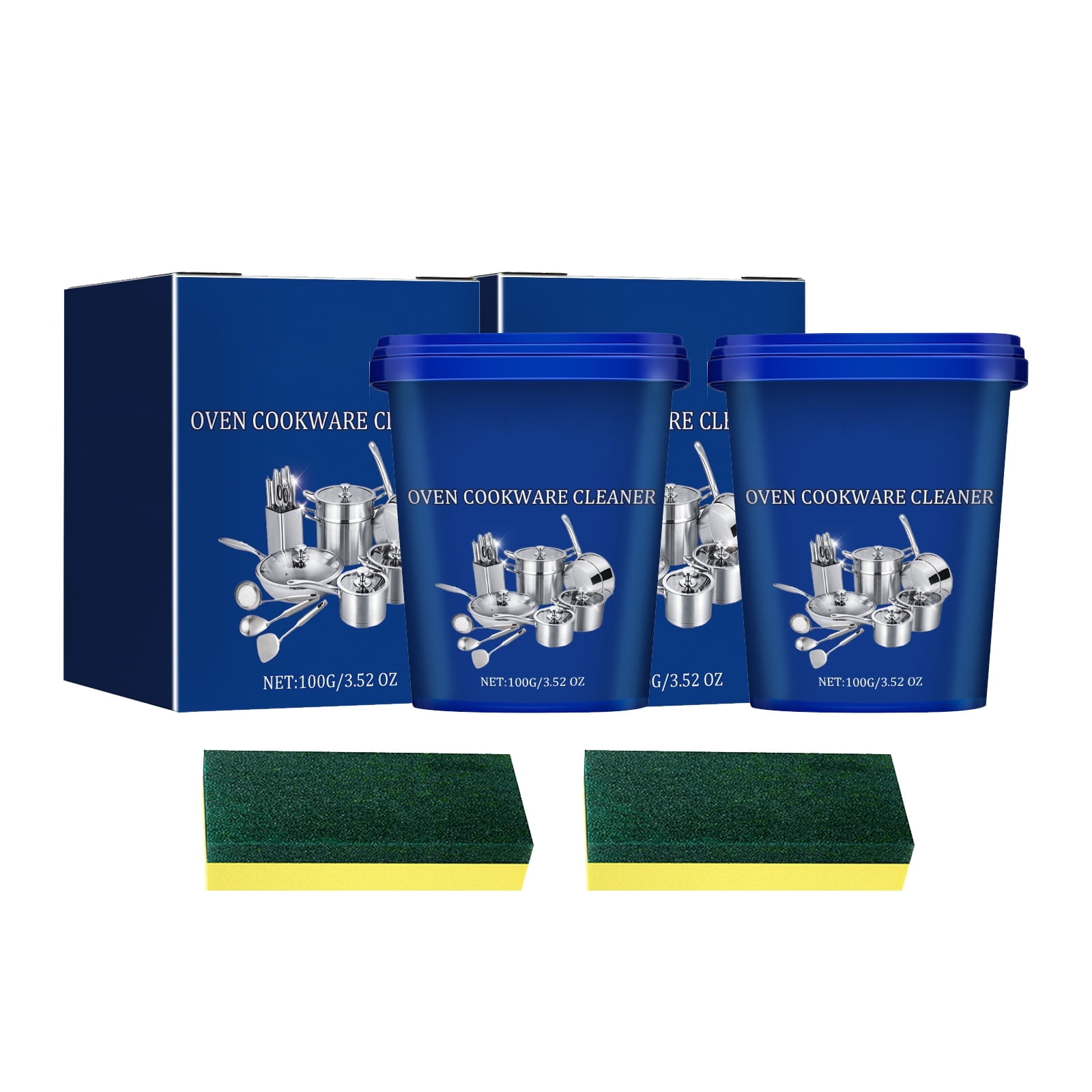 Cookware Steel Cleaner,Oven & Cookware Stainless Steel Cleaning ,Paste ...