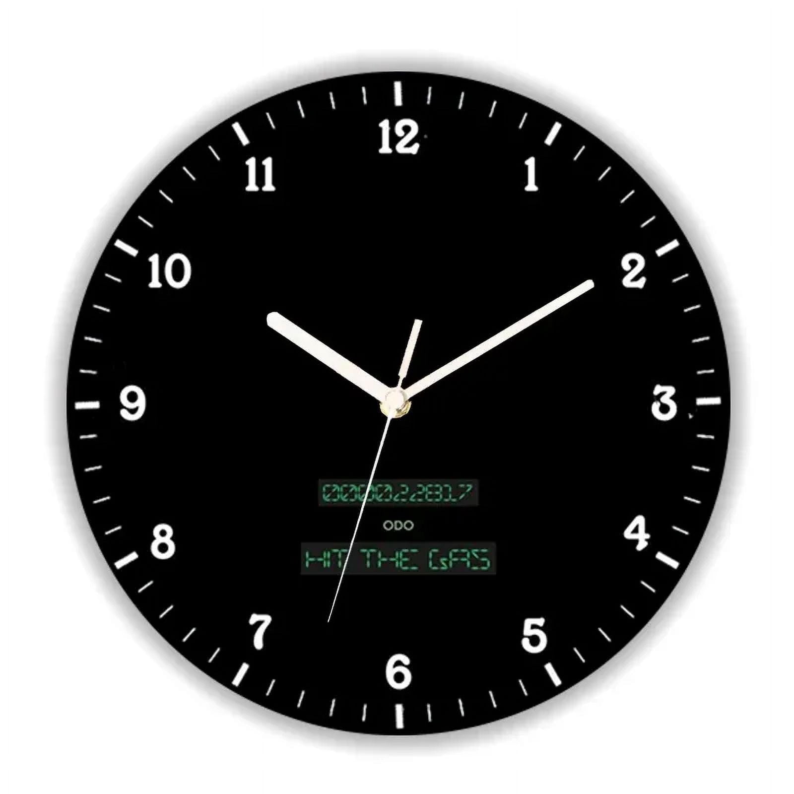 Cool 3D Car Service Repair Garage Owner Tire Wheel Round Wall Clock for ...