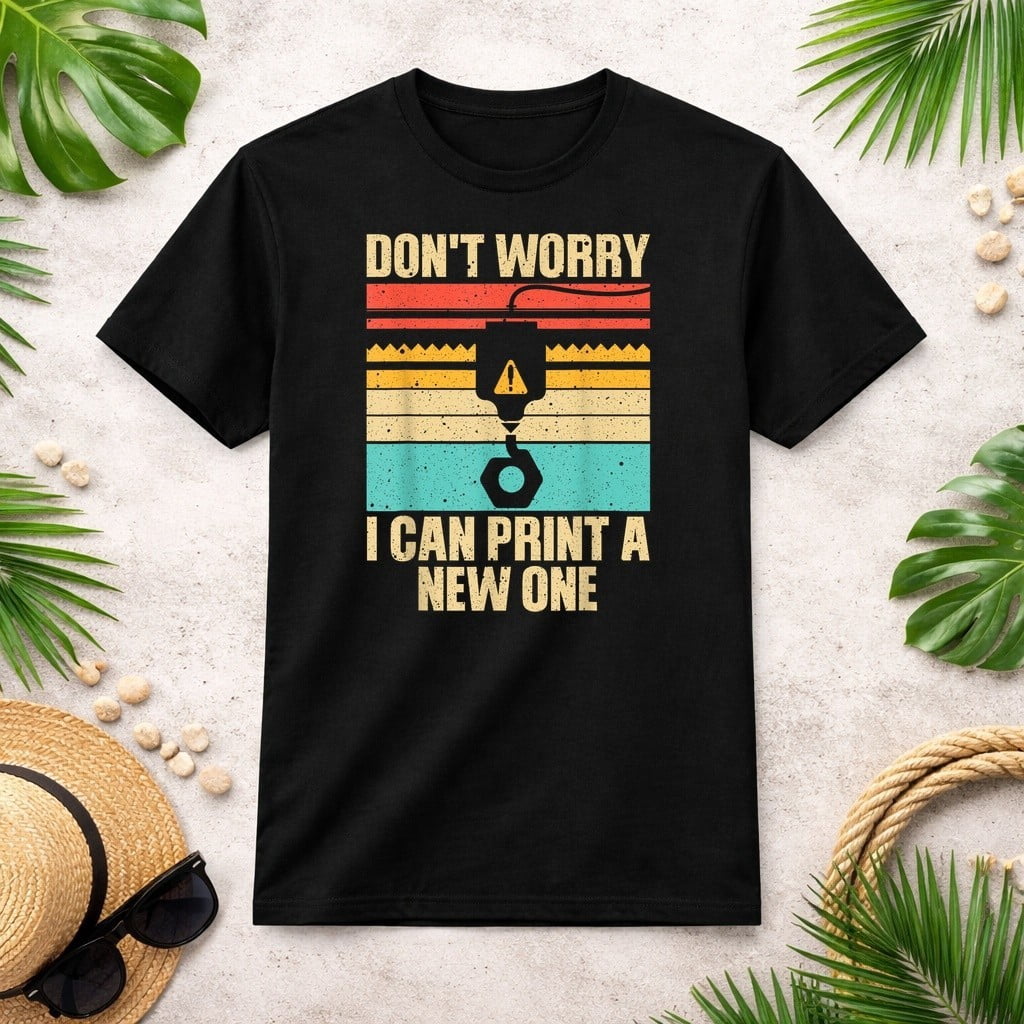 Cool 3D Printing for Men Women Printing Machine 3D Printer T-Shirt S ...