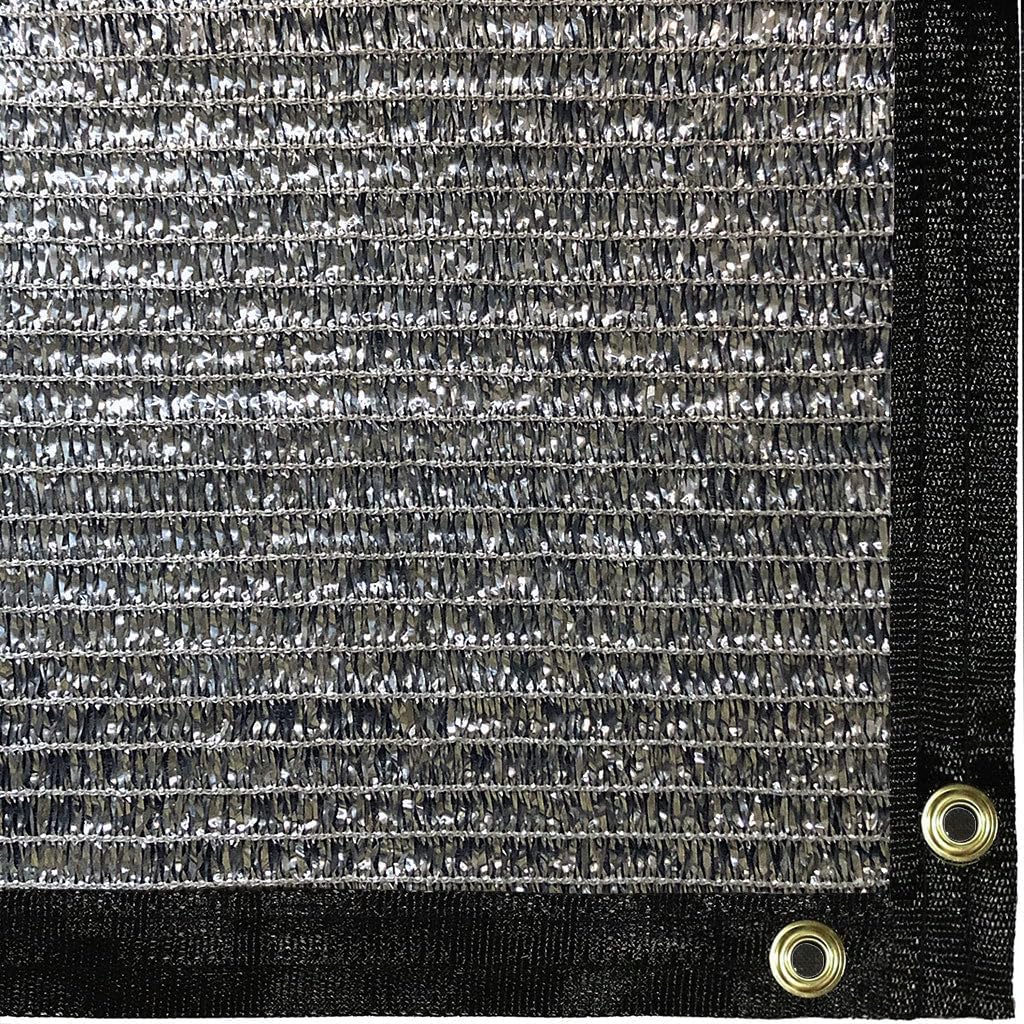 Be Cool 70% Reflective Aluminet Sun Shade Cloth (7' x 7') - UV ...