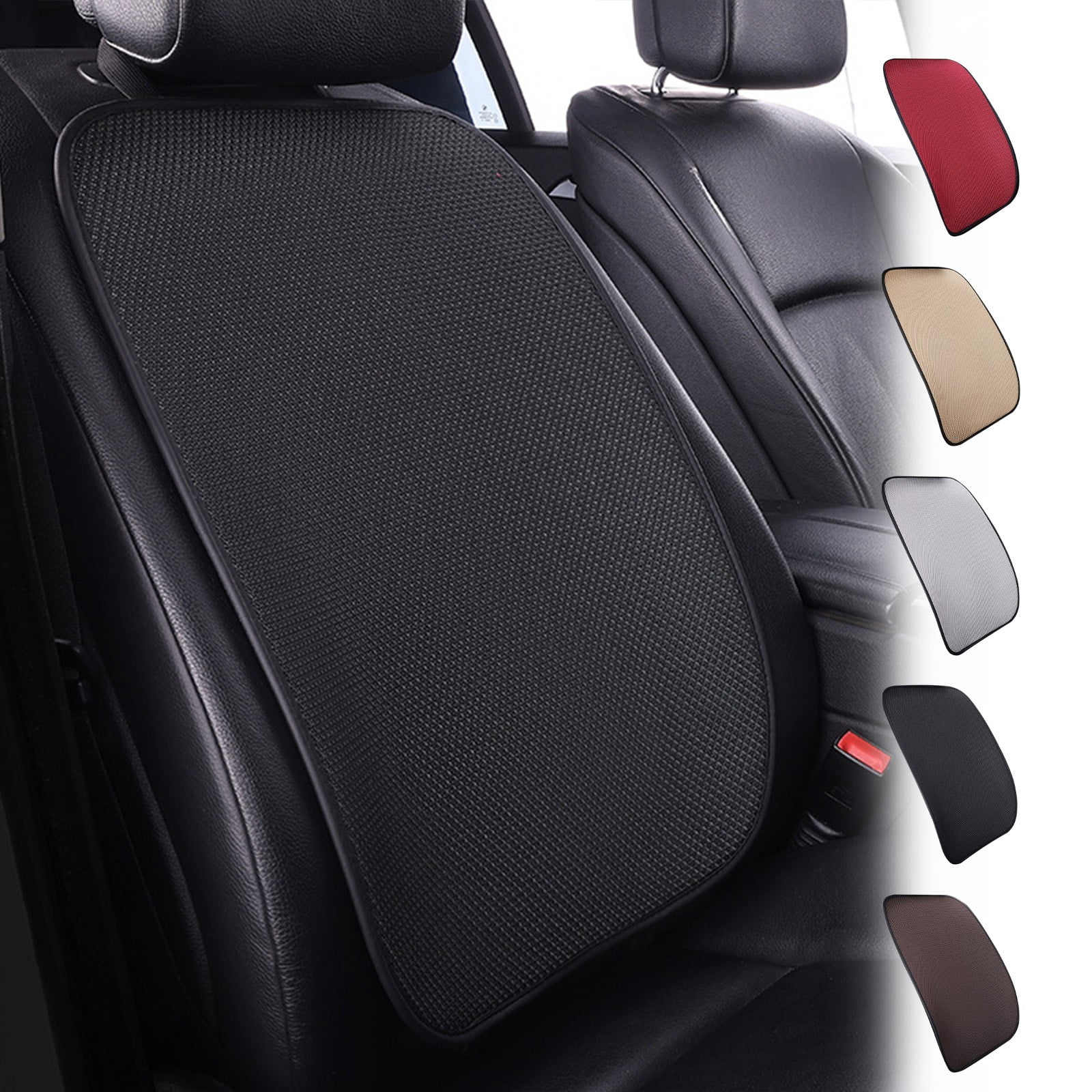 Cool Air Ventilated Car Seat Cushion, Breathable Mesh Back Support ...